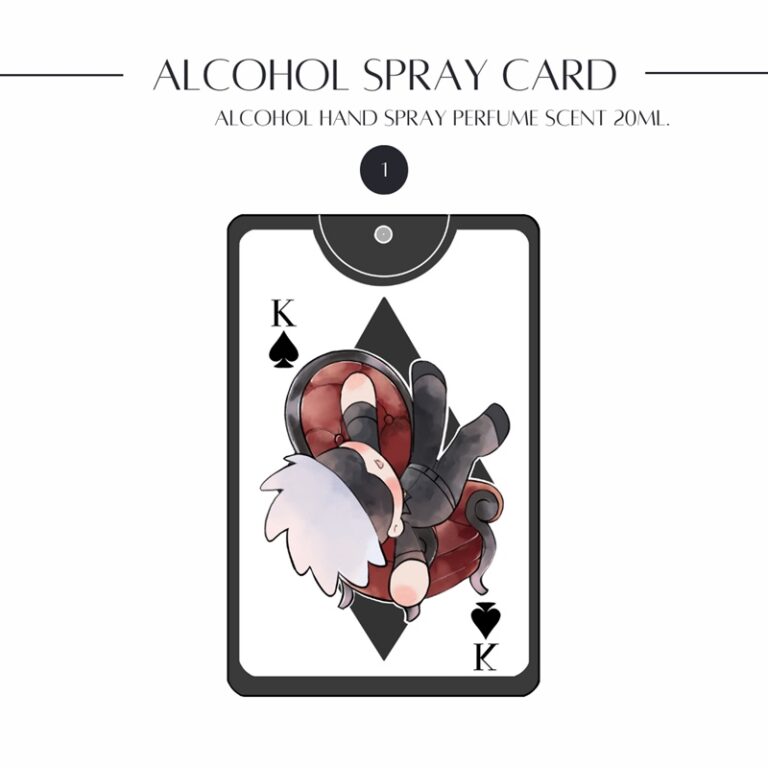 Jujutsu Kaisen Alcohol spray card 20ml. – Homu